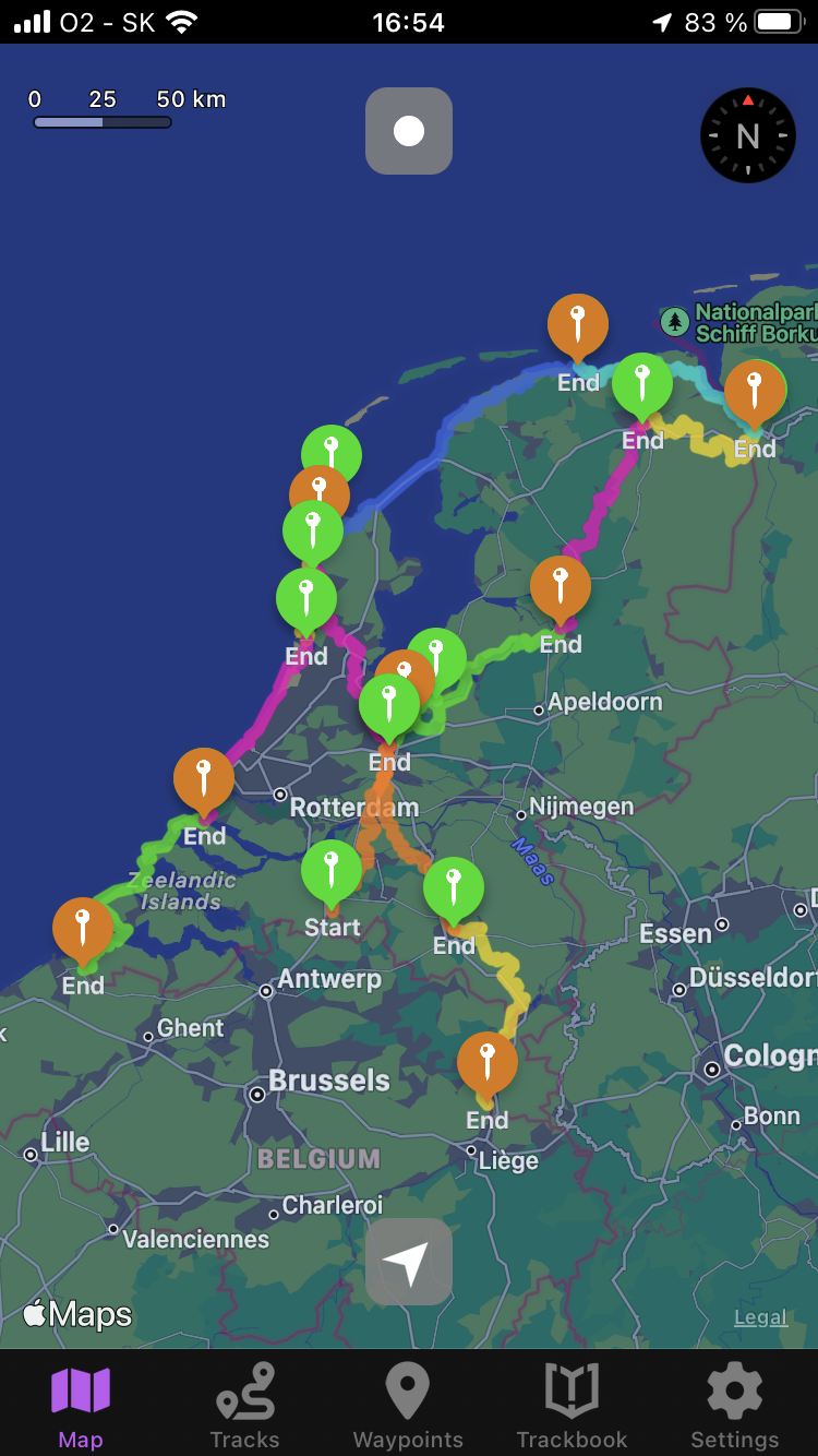 GPX Viewer PRO on iOS: differences to Android – Vectura Games Blog