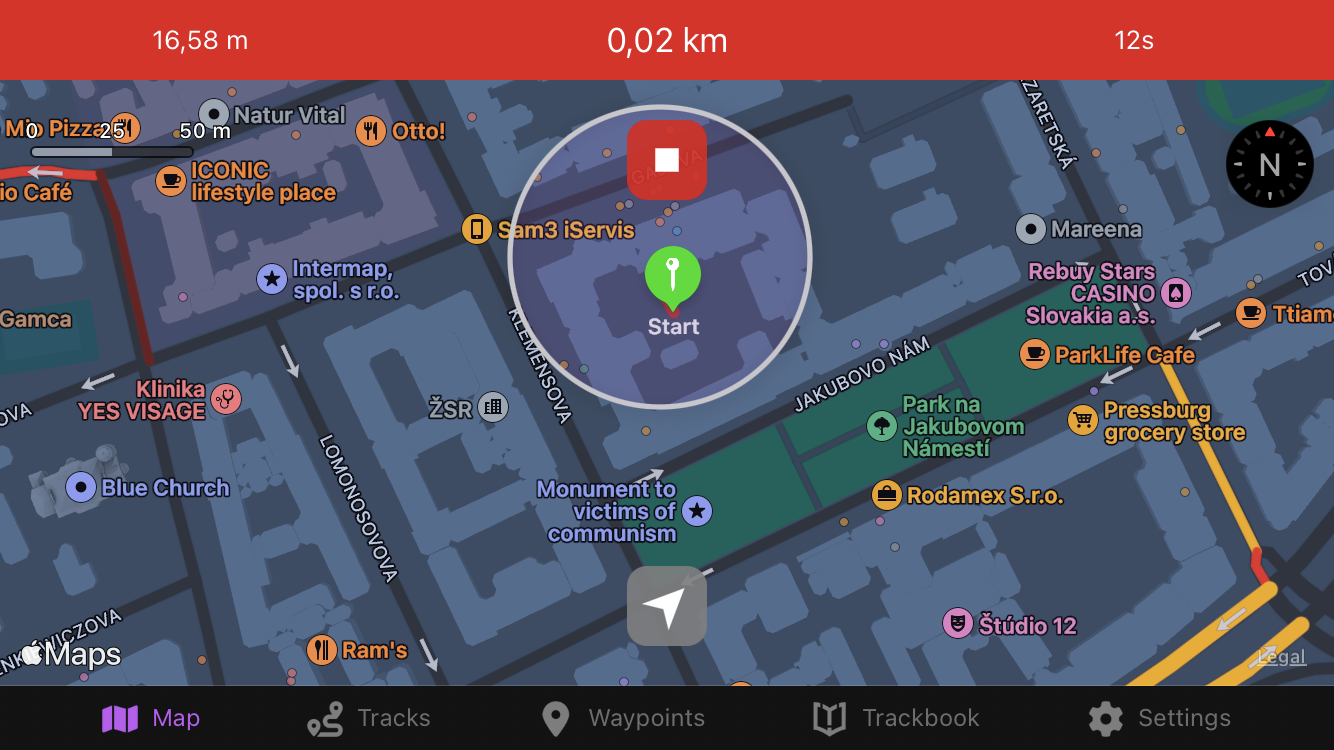 GPX Viewer PRO on iOS: differences to Android – Vectura Games Blog