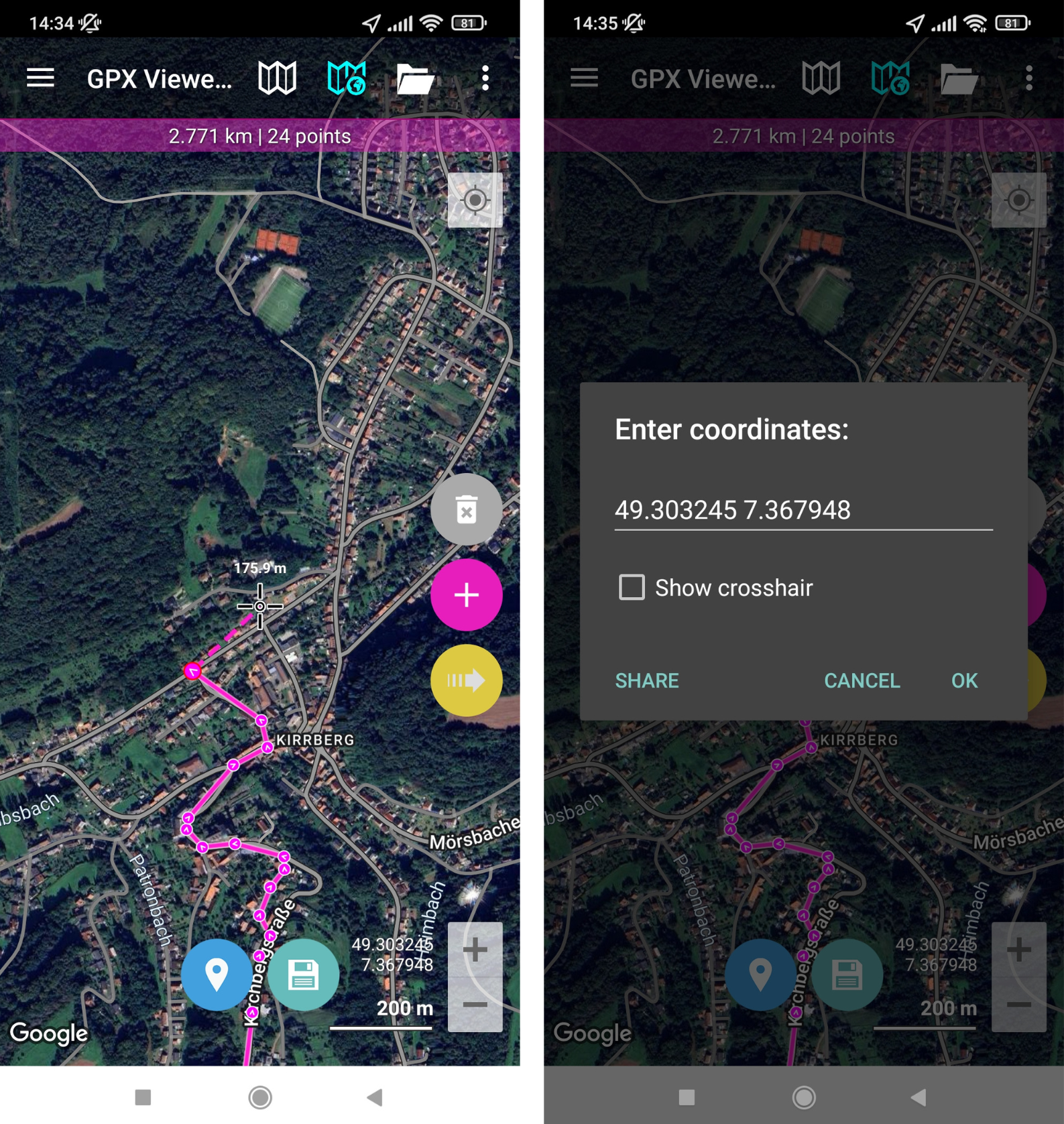 Create and edit tracks with GPX Viewer PRO – Vectura Games Blog